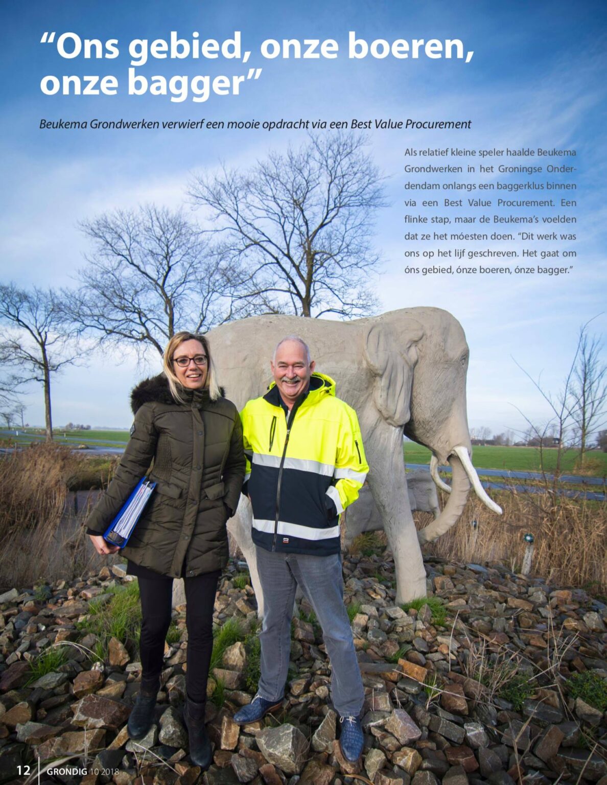 Roelf Beukema van Beukema Grondwerken Onderdendam – Bert Koster